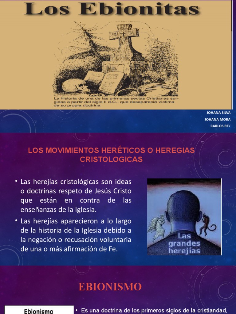 EBIONISMO | PDF | Creencia y doctrina cristiana | Religiones abrahámicas