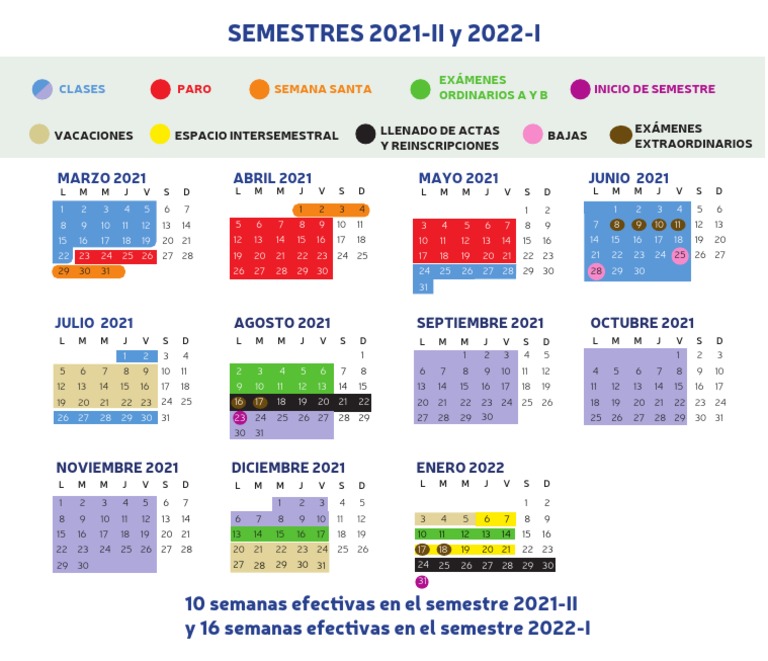 Calendario 20212 | PDF