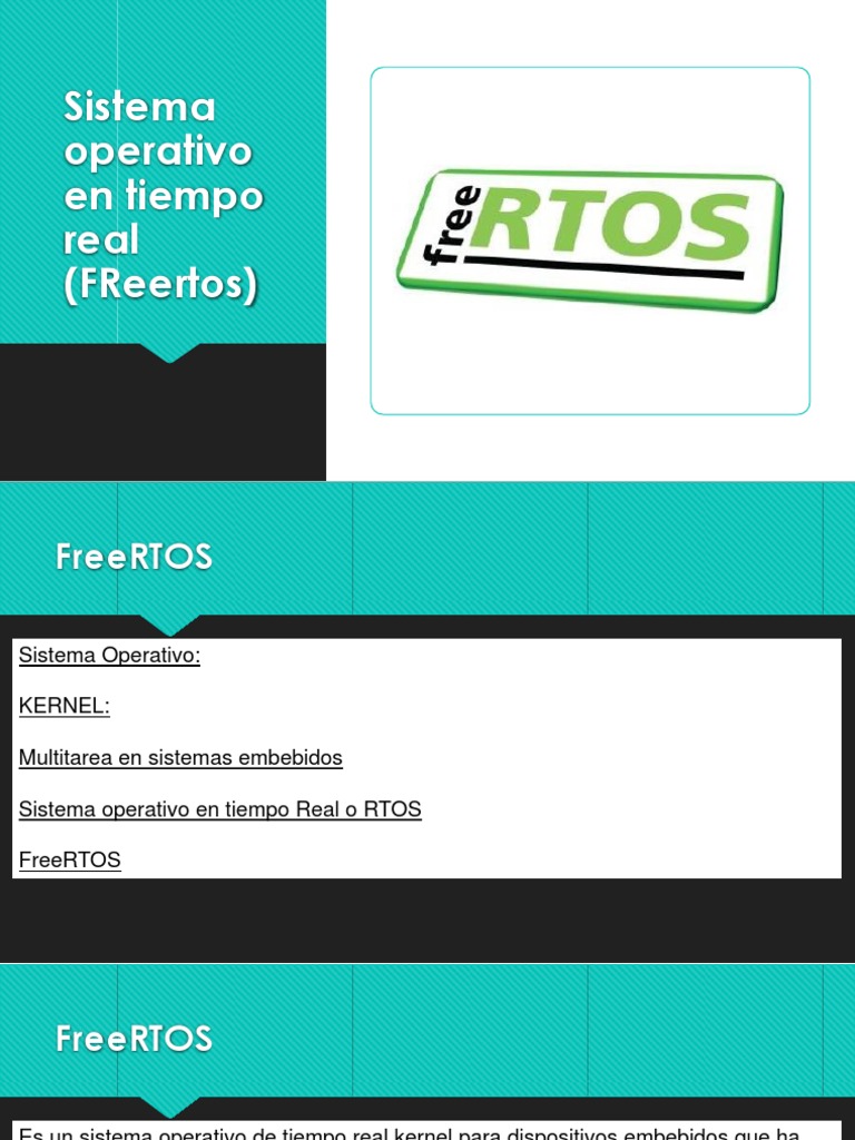 Introducción a FreeRTOS en Sistemas Embebidos | PDF | Software | Programación de computadoras