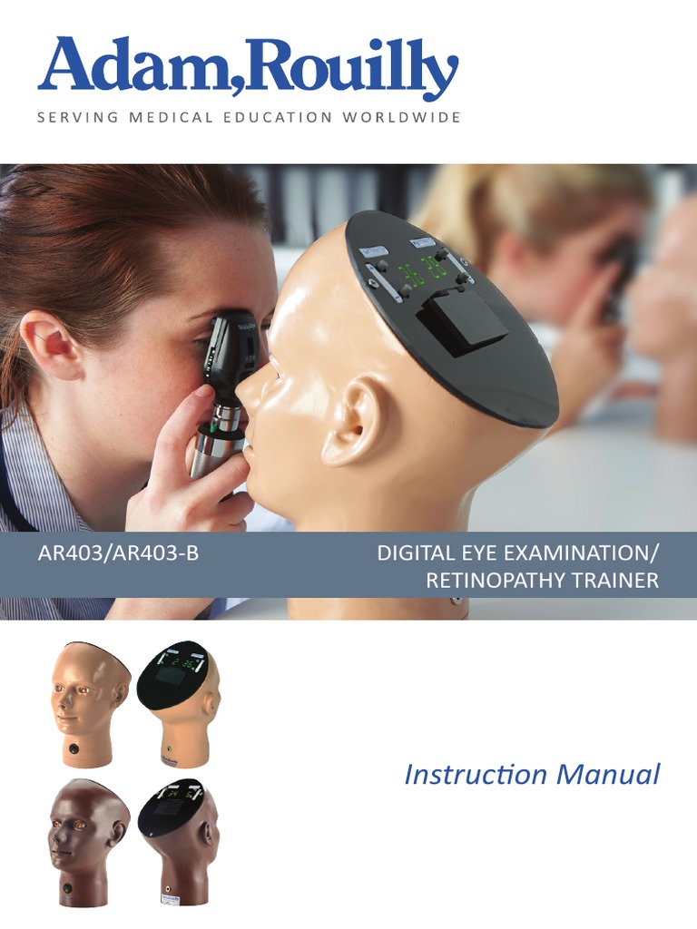AR403 - AR403-B DIGITAL EYE EXAMINATION - RETINOPATHY TRAINER ...
