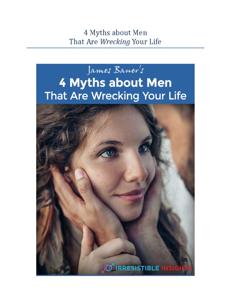 4 Myths About Men That Are Wrecking Your Life | PDF | Barbie | Remarriage