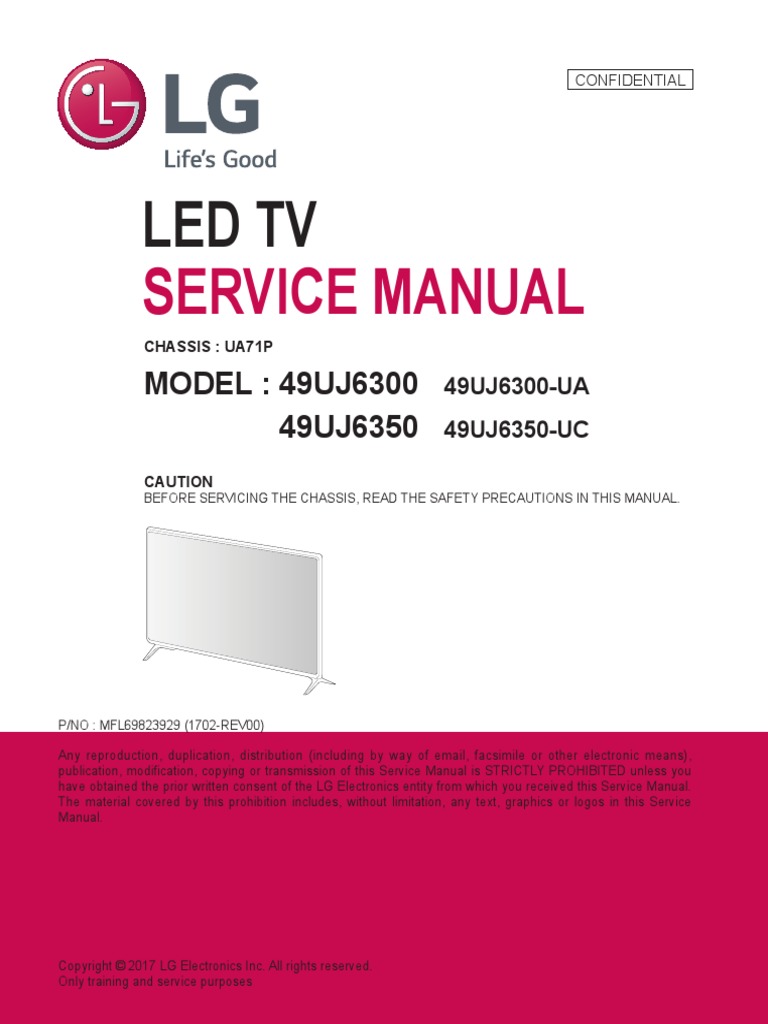 Led TV: Service Manual | PDF | Printed Circuit Board | Soldering
