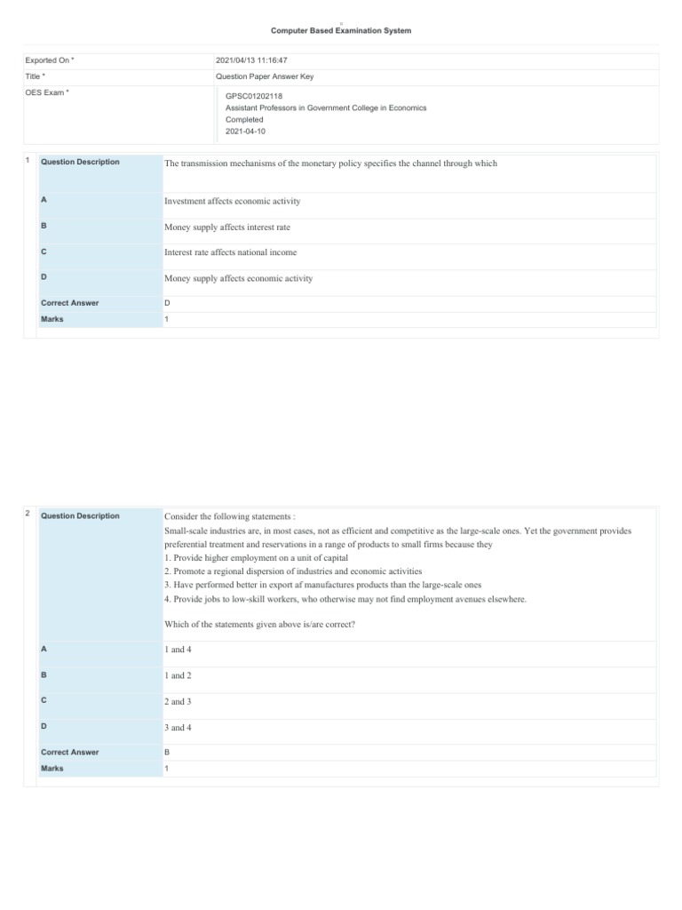 AP Economics10042021 | PDF | Demand | Elasticity (Economics)