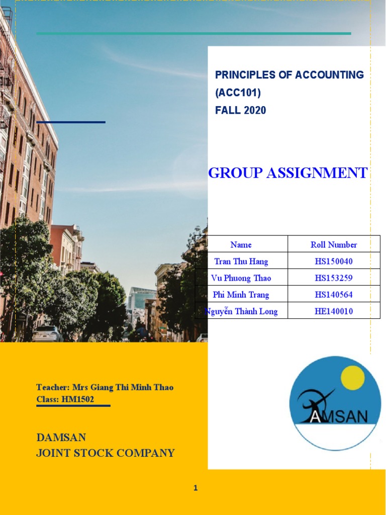 Group5 - DAMSAN Company | PDF | Equity (Finance) | Net Income