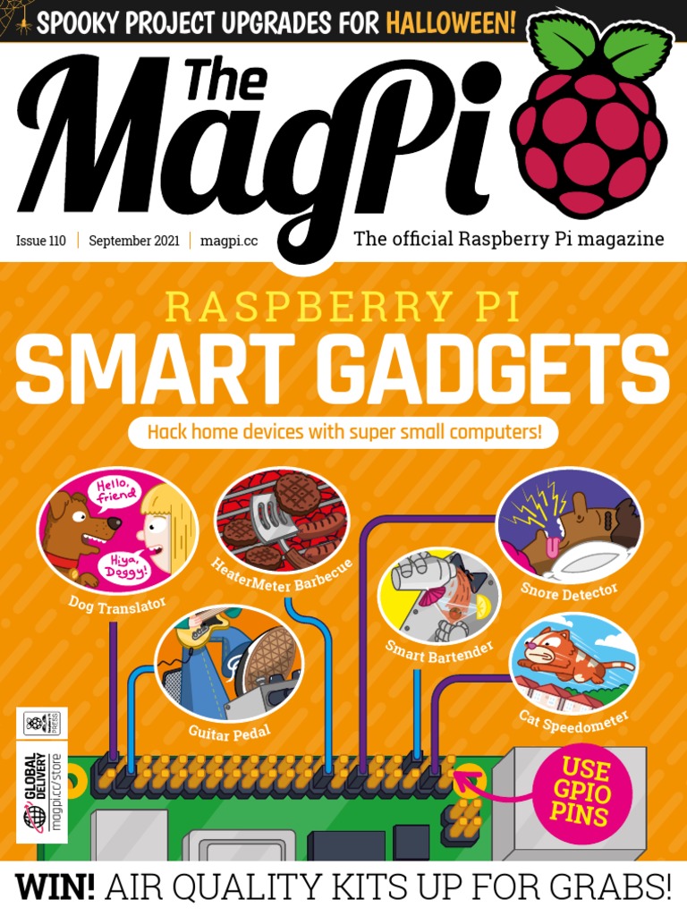MagPi110 Raspberry Pi Magazine Oct 2021 | PDF | Ligo | Gravitational Wave