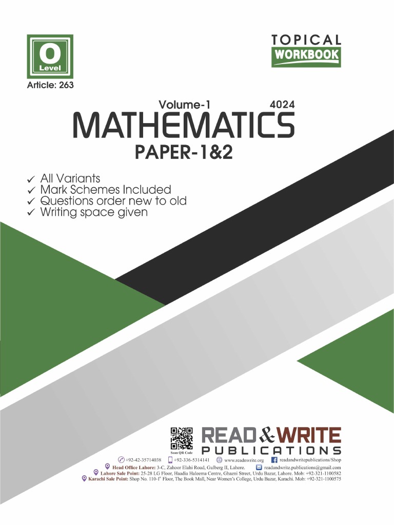 Maths p1 | PDF | Geometry | Square Root