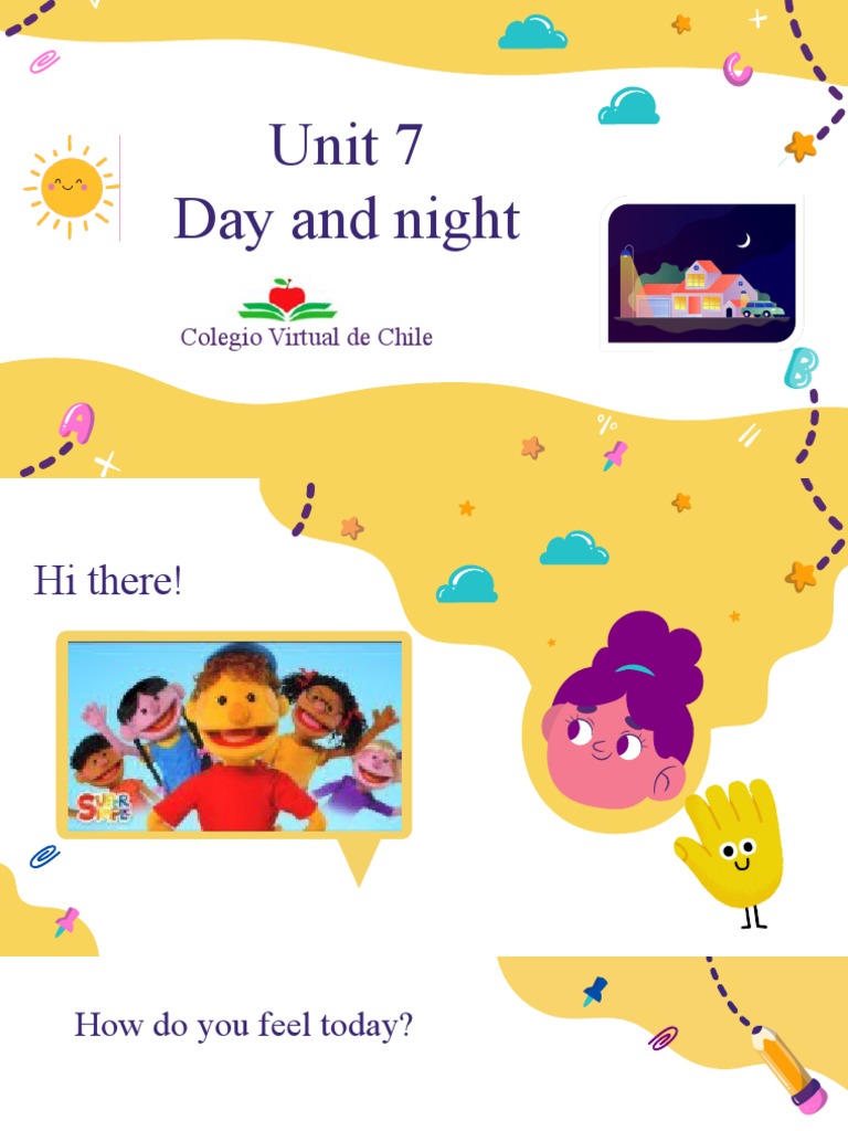 LESSON Day and Night | PDF | Meal | Food And Drink