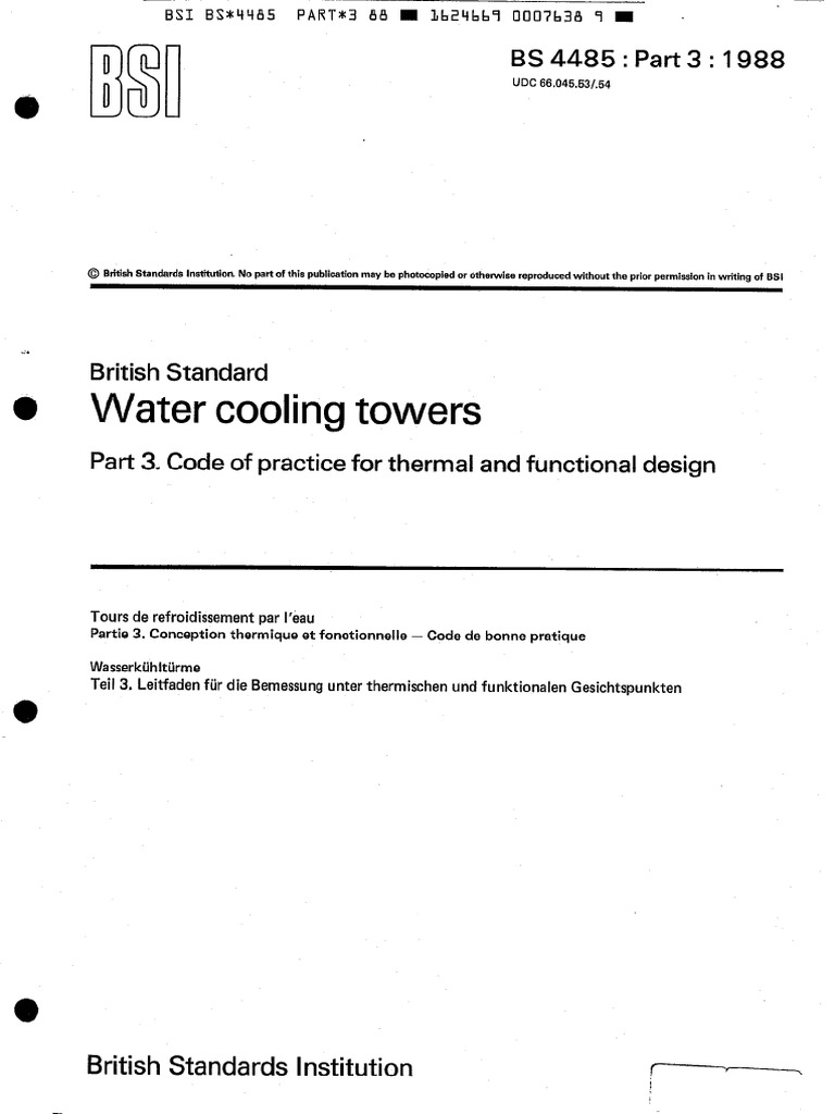 BS 4485 Part 3 1988 PDF | PDF