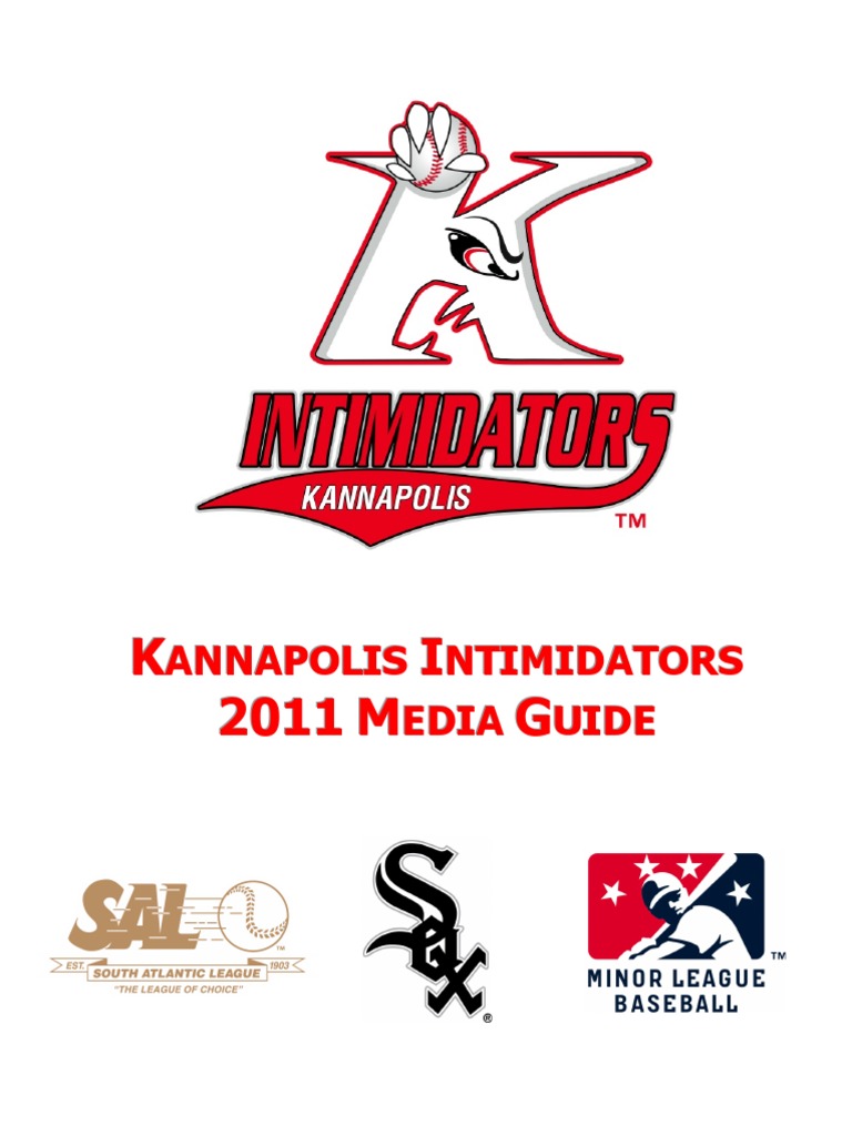 Intimidators 2011 Media Guide | PDF | Pitcher | Minor League Baseball