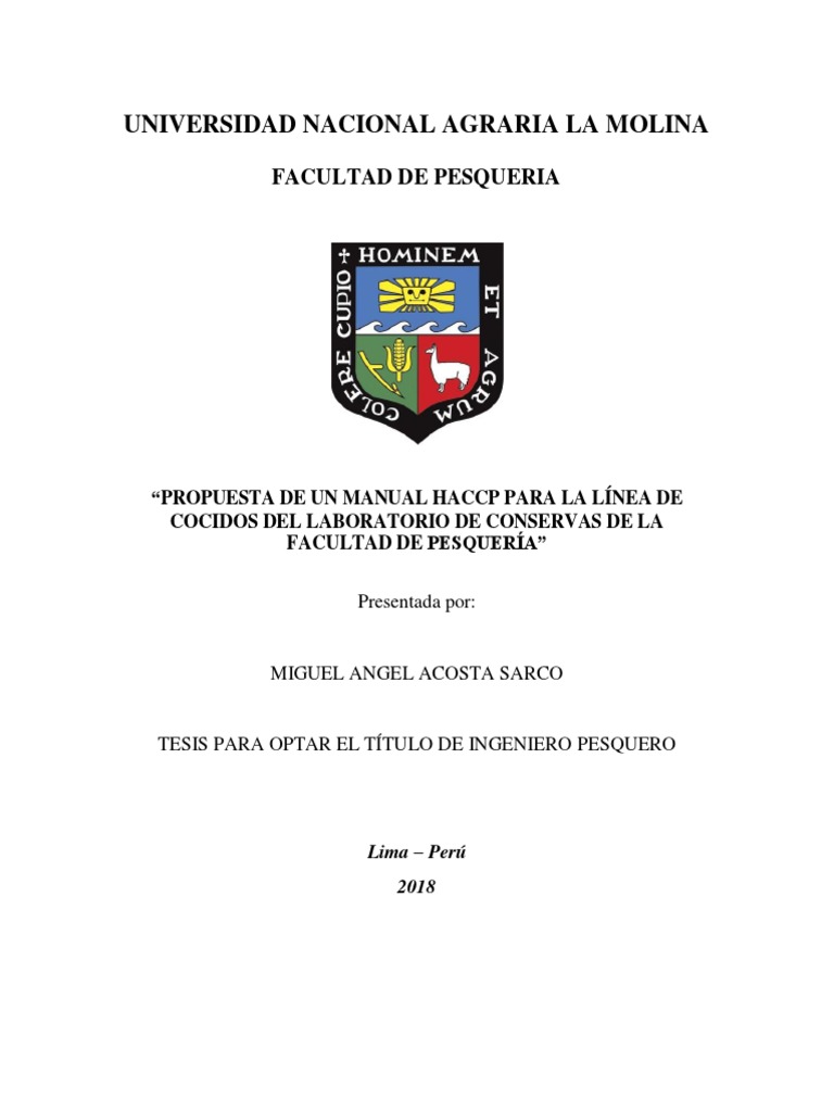 Acosta Sarco Miguel Angel | PDF | Análisis de Riesgo y Puntos Críticos ...