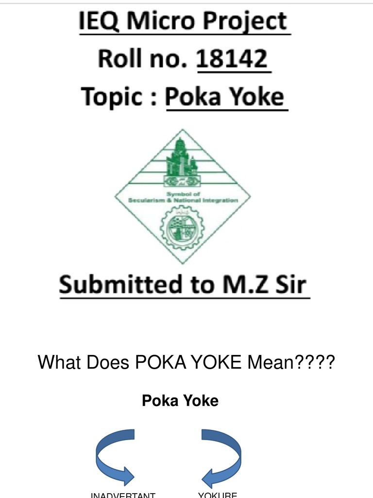 IEQ Micro Project | PDF | Operations Management | Switch