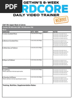 Redline Challenge Meal Plan Guide | PDF