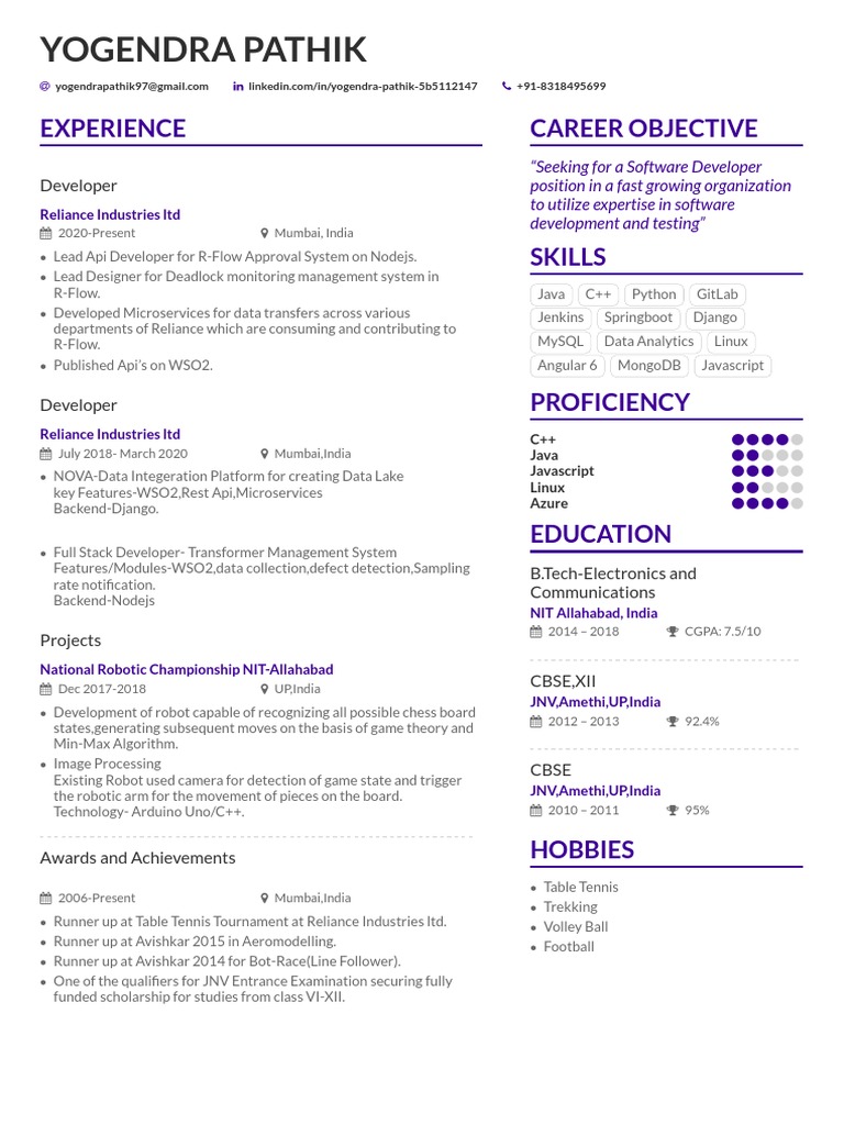 Yogendra Updated Resume | PDF | Computing | Information Technology