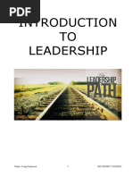 Lead Like Jesus | PDF | Humility | Leadership