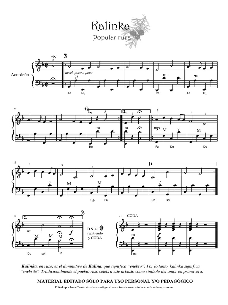 Kalinka | PDF