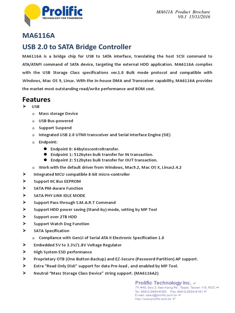 MA6116A Product Brochure | PDF | Home & Garden