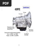 Quick Reference: 62TE Component Location and I.D | PDF | Automatic ...