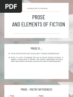 Types and Forms of Prose Explained | PDF | Fable | Poetry
