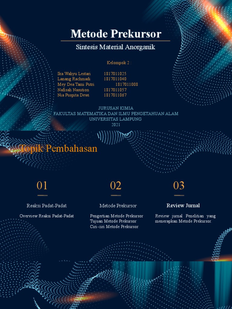 Metode Prekursor | PDF
