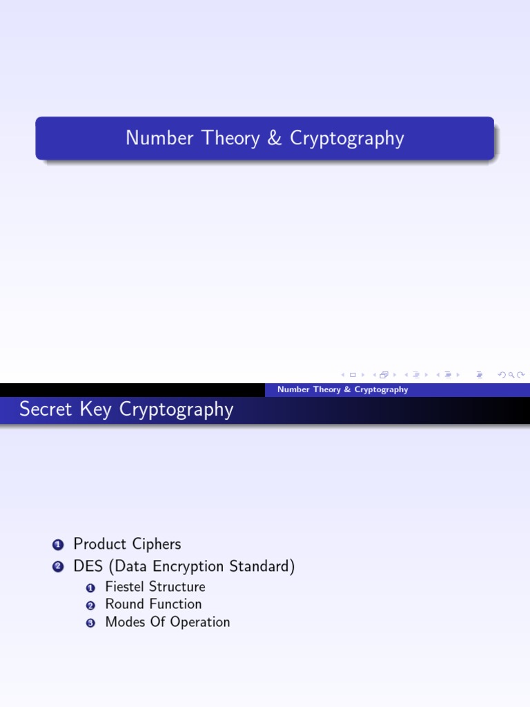 An In-Depth Exploration of Number Theory, Cryptography Concepts, and ...