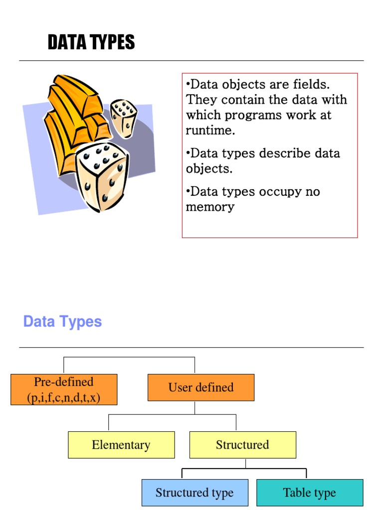 ABAP Data Types | PDF | Parameter (Computer Programming) | Variable ...