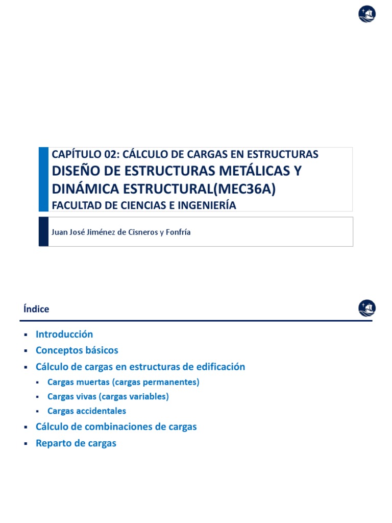 Diseño de Estructuras Metálicas Y Dinámica Estructural (Mec36A) | PDF ...