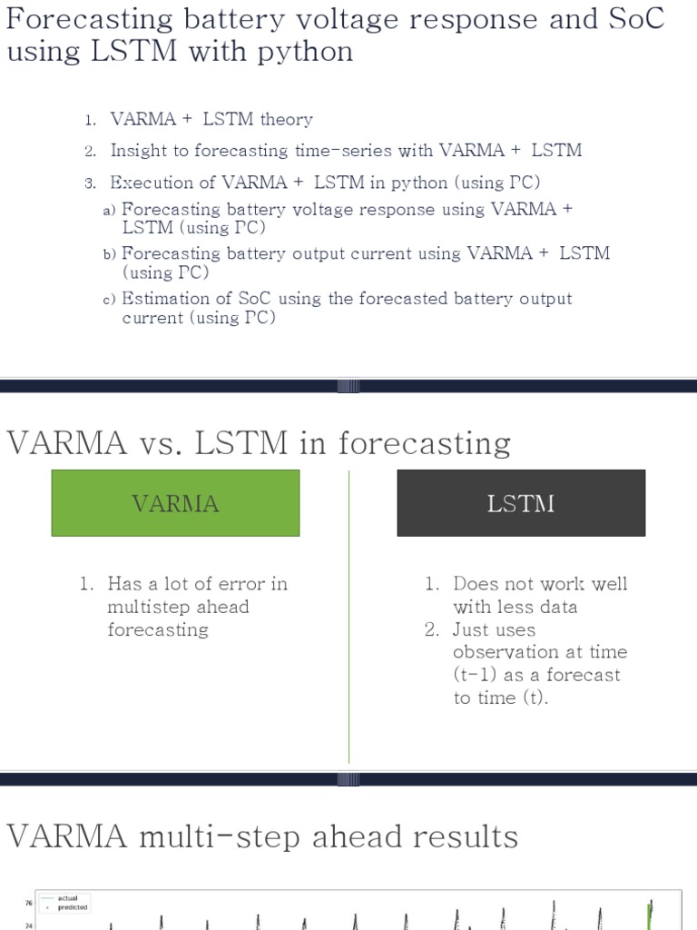 Varma For Battery Voltage Forecasting 5 Pdf Forecasting Root Mean