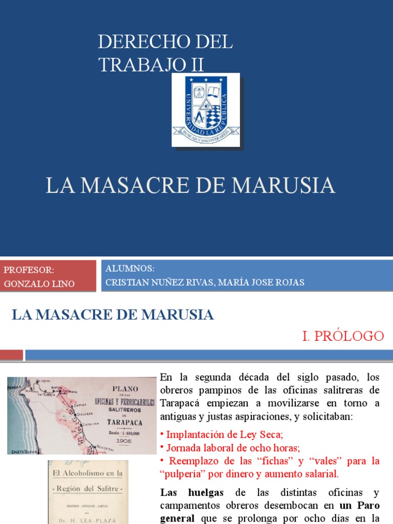 La Masacre de Marusia | PDF | Derecho laboral