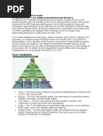 Mission Vision Doh | PDF | Health System | Health Care