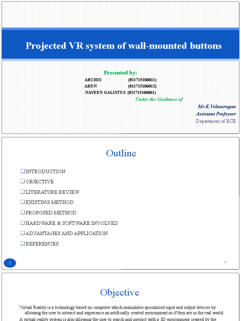 Zeroth Review | PDF | Virtual Reality | User Interface