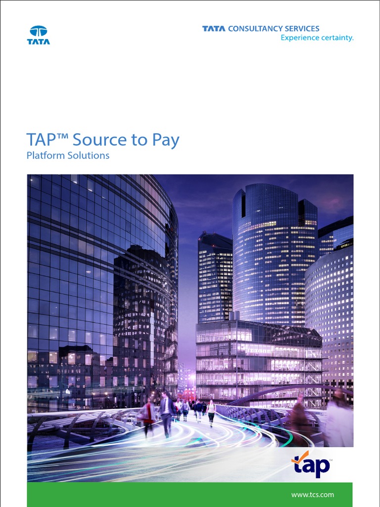 TAP™ Source To Pay: Platform Solutions | PDF | Procurement | Accounts ...