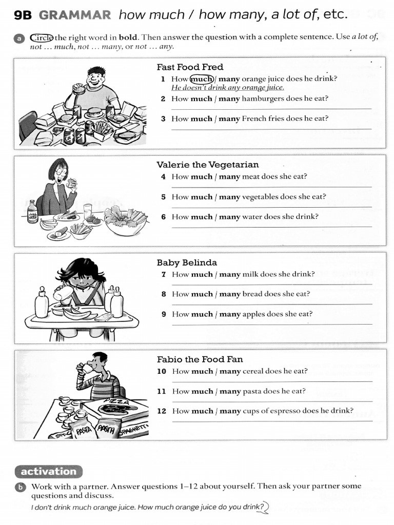 9B Grammar Printables AEF 1B | PDF