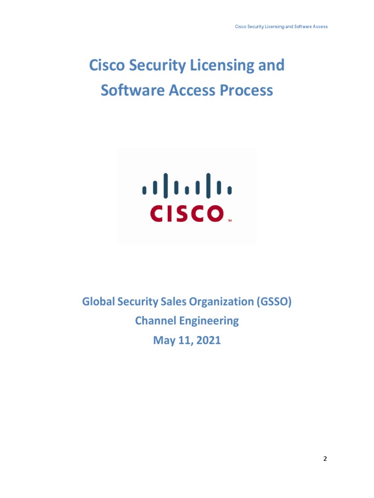 Cisco Security Licensing Guide | PDF | Cisco Systems | Computer Security
