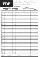 Formato Control de Liquidos | PDF