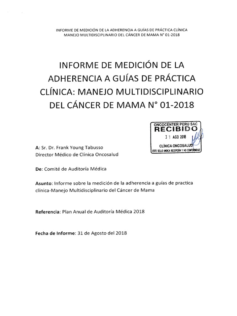 Adherencia GPC - 1 | PDF