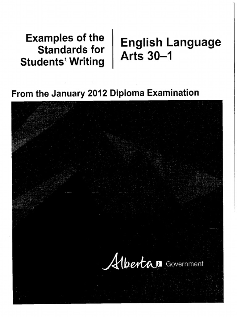 Ela 30-1 Writing Samples | PDF