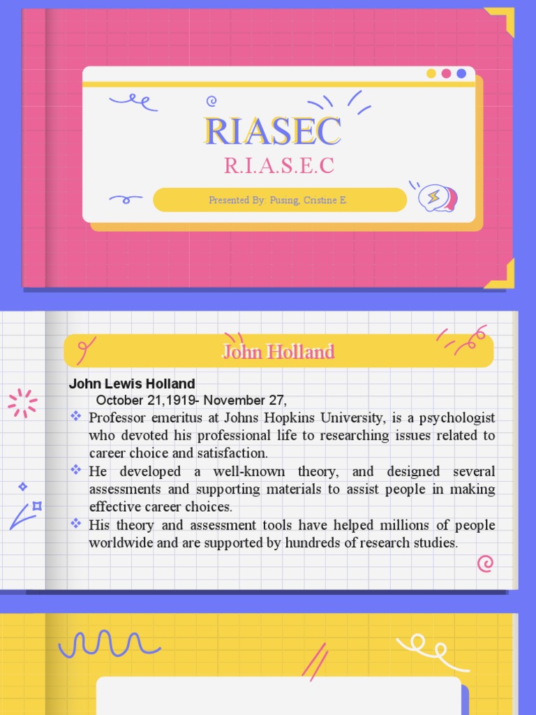 RIASEC | PDF | Leadership | Leadership