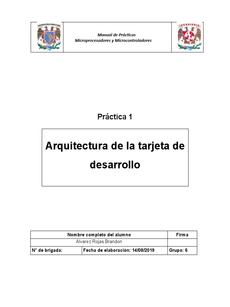 Practica 1 Micros | PDF