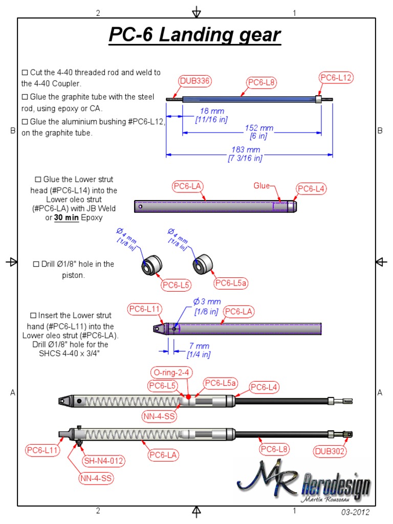 Landing Gear Instruction 03 2012 | Download Free PDF | Machines ...