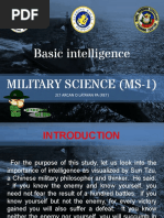 Intelligence Preparation of The Operational Environment (IPOE) | PDF ...