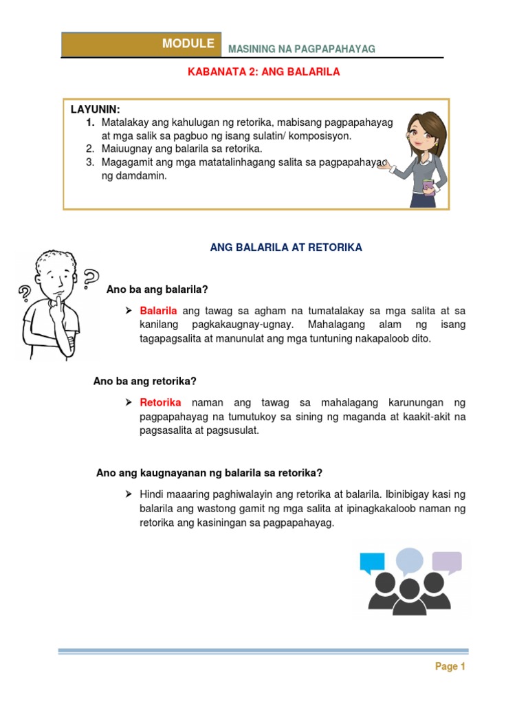 Kabanata 2 Ang Balarila | PDF
