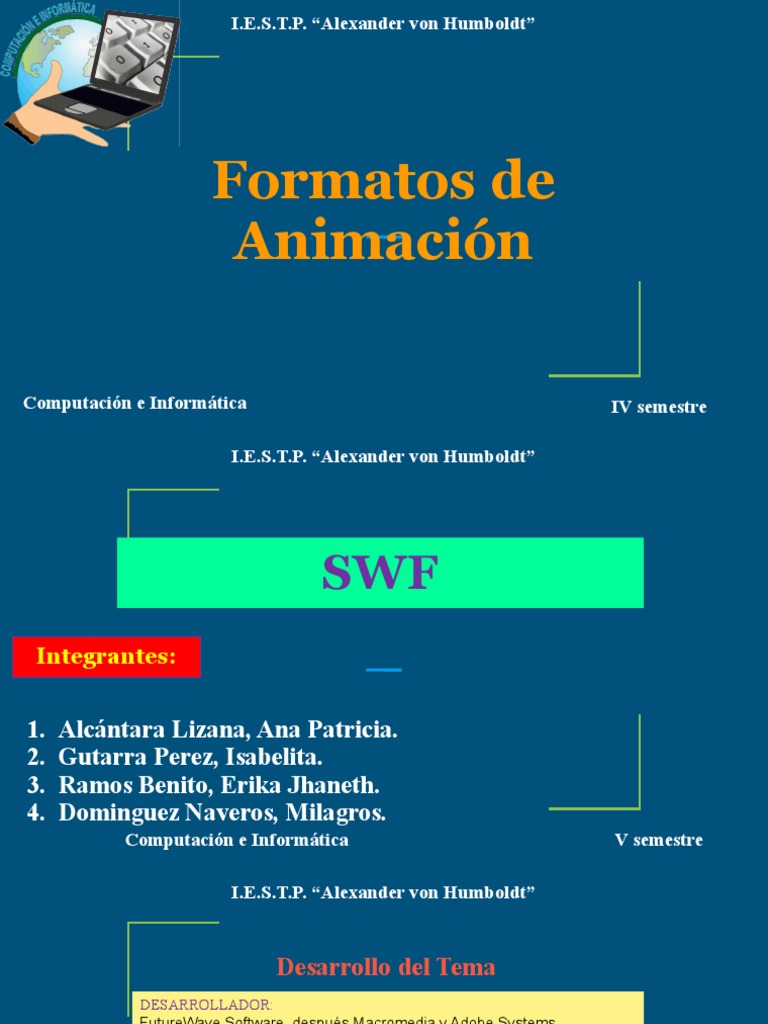 Formatos de Animación - Exposición111111124679 | PDF | Archivo de ...
