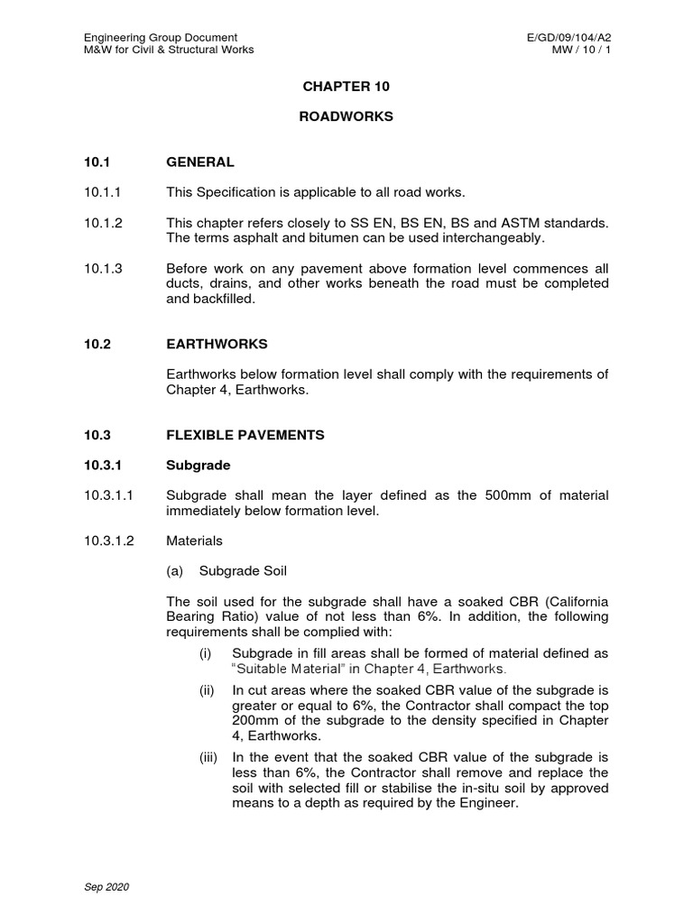 LTA M&W - Road Works Marked | PDF | Construction Aggregate | Asphalt