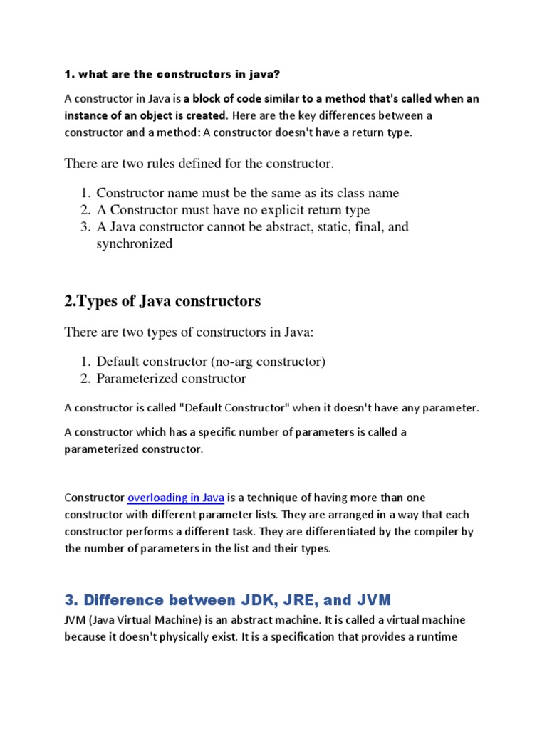 Java MST Lab Viva Questions | PDF | Inheritance (Object Oriented ...