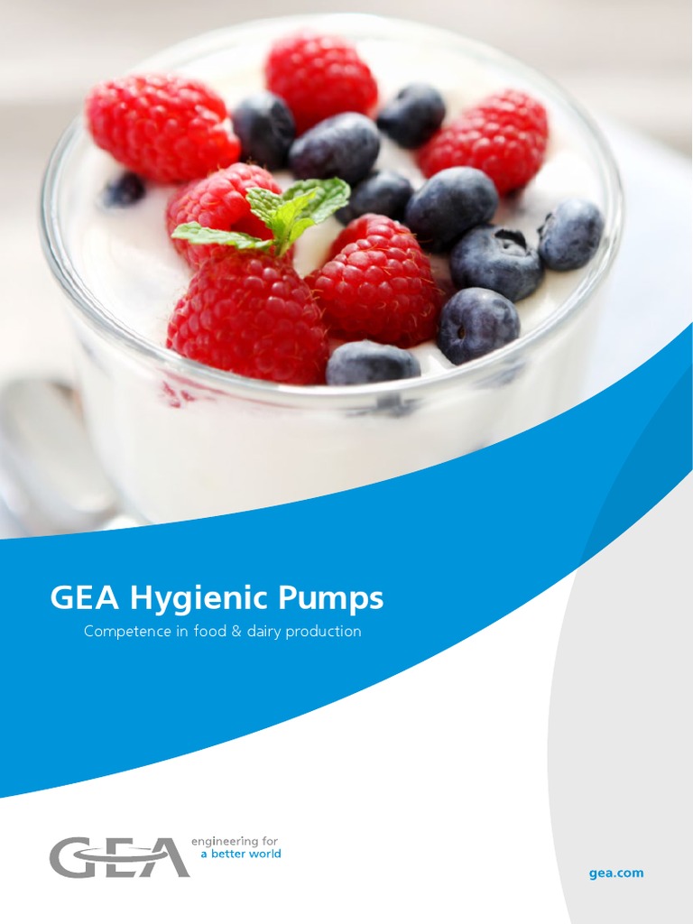 Gea Hilge Application Dairy and Food Brochure - tcm11 43403 | PDF | Pump | Membrane