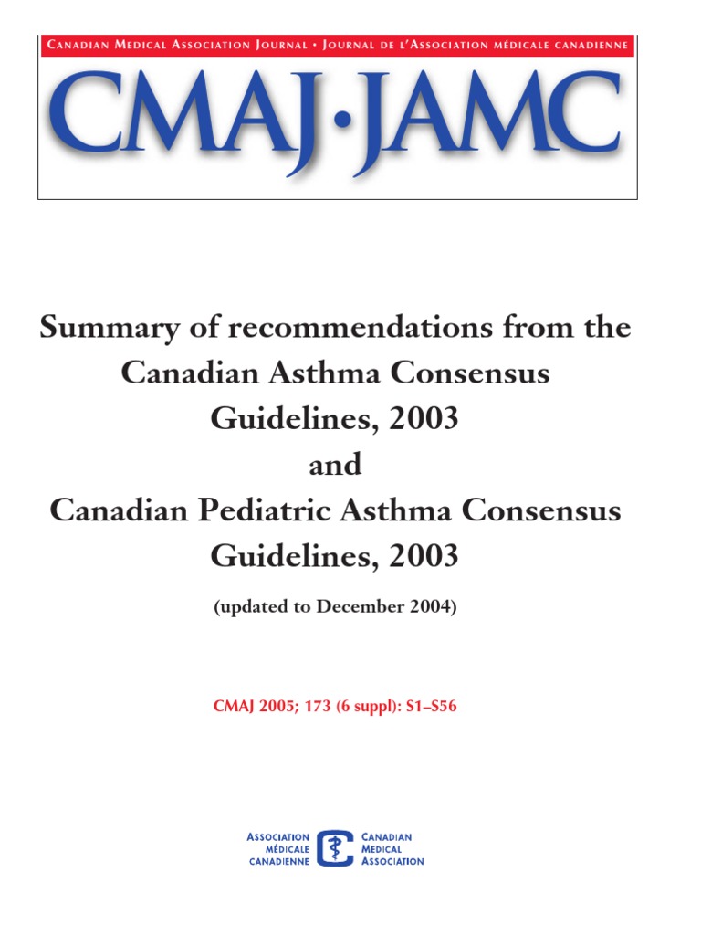 Cmaj Jamc | PDF | Asthma | Allergy