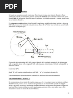 Mecanismos - Biela - manivela - corredera.pdf | Movimiento (física) | Dinámica (Mecánica)