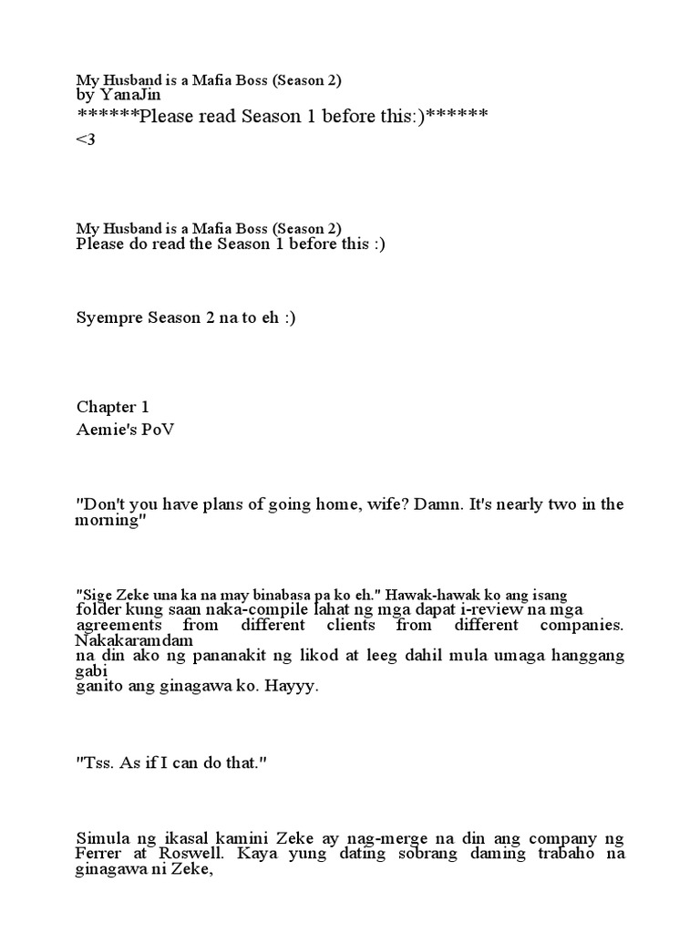 My Husband Is A Mafia Boss S21 PDF