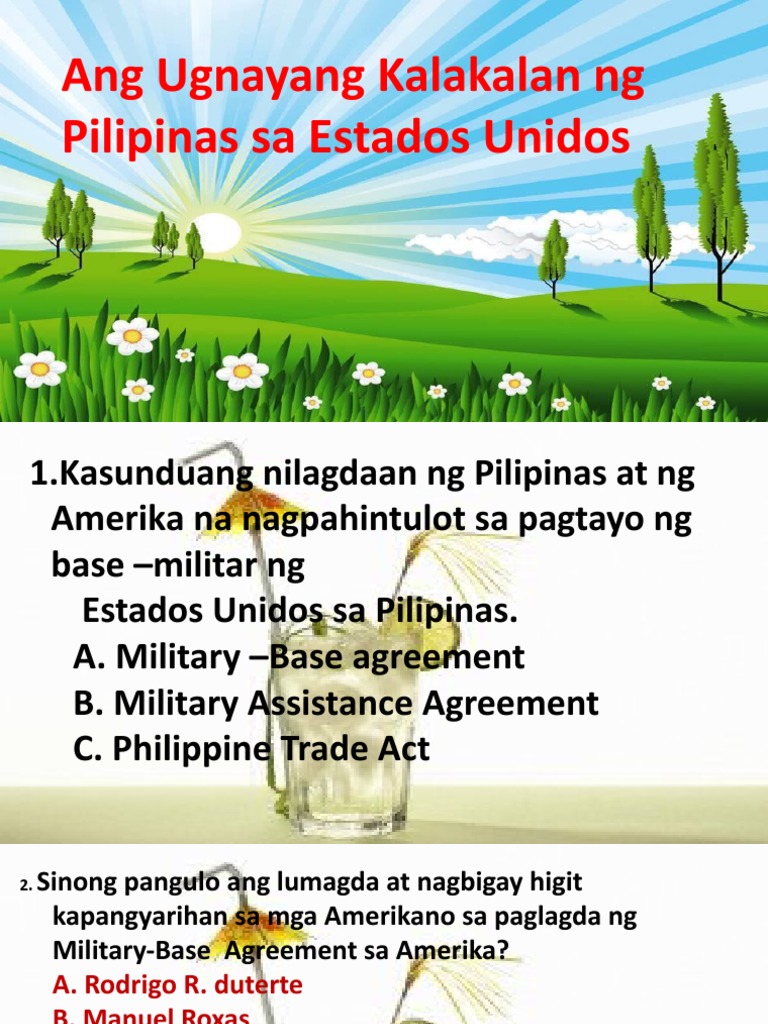 Ugnayang Kalakalan | PDF