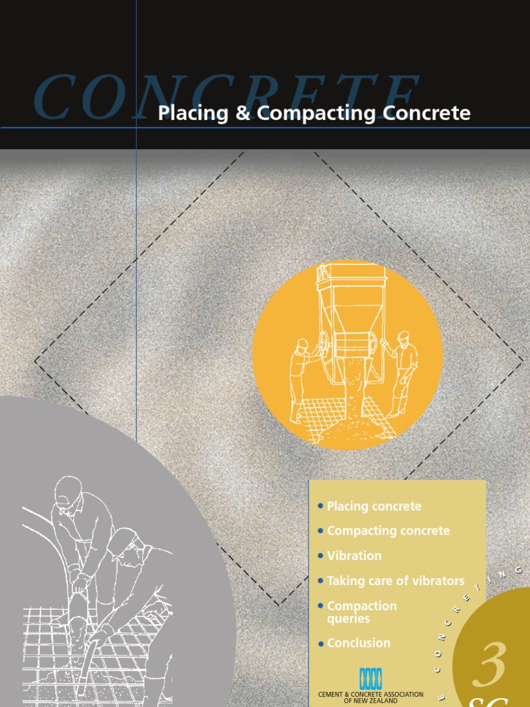 Placing and Compacting Concrete Guide | PDF | Concrete | Corrosion